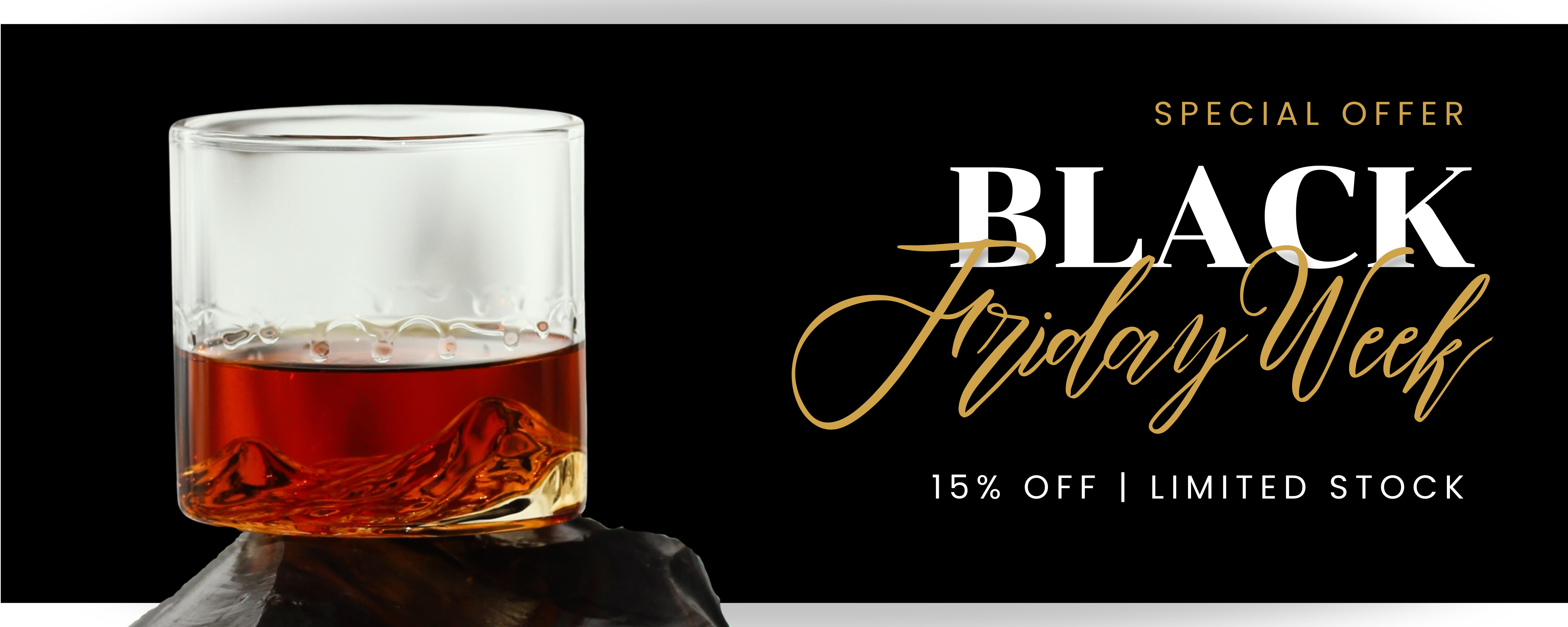 Black Friday Week at Gagat Glass — Elevate Your Collection at 15% Off